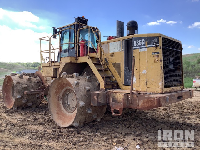Cat 836G Landfill Compactor in Humble, Texas, United States (IronPlanet ...