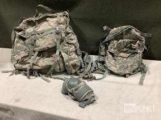Surplus (12) Field Pack Sets, (3) Assault Packs, (20) Pairs of Pads ...