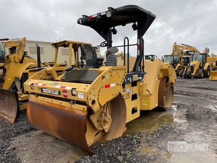 2012 Cat CB54 Double Drum Roller in Novi, Michigan, United States ...