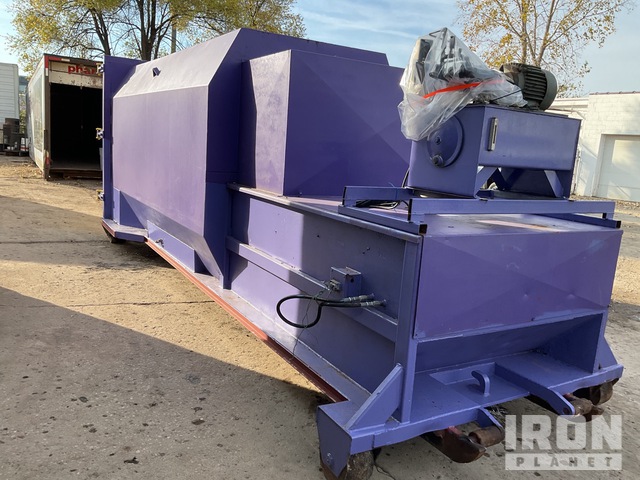 22 ft 35 yd Compactor Roll-Off Container in Detroit, Michigan, United ...