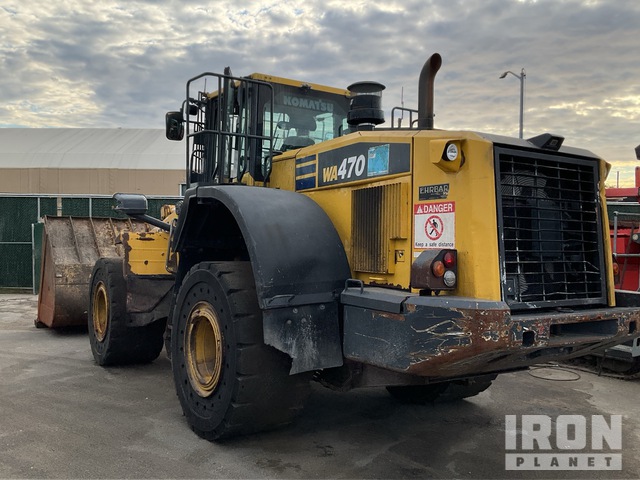 2015 Komatsu WA470-7 Wheel Loader in Flushing, New York, United States ...