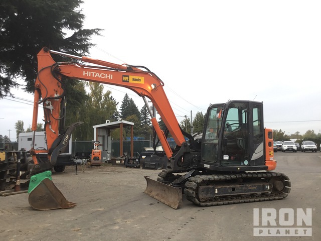 2019 Hitachi ZX85USB-5N Tracked Excavator in Clackamas, Oregon, United ...