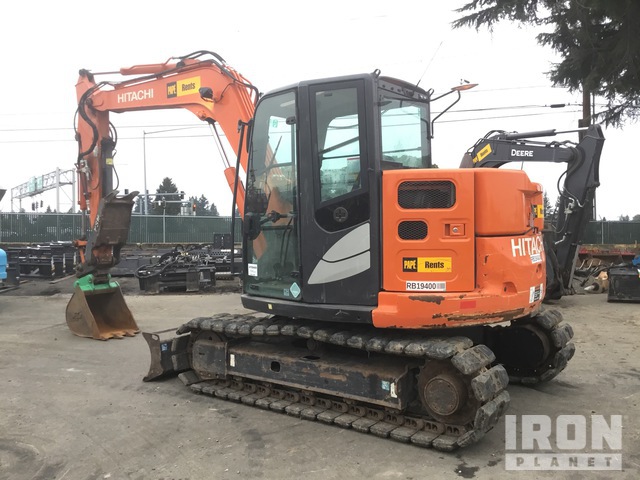 2019 Hitachi ZX85USB-5N Tracked Excavator in Clackamas, Oregon, United ...