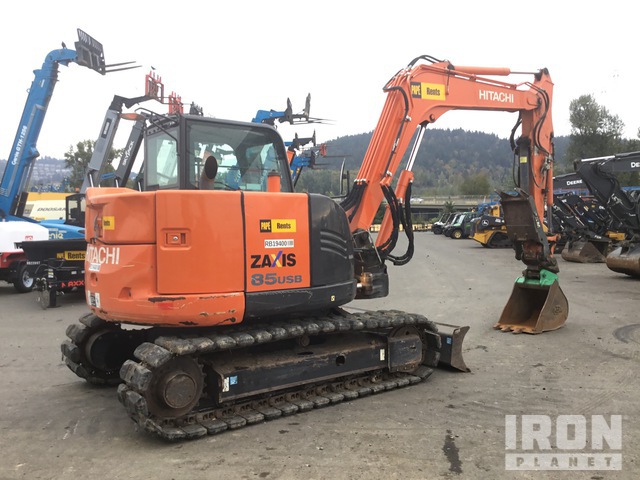 2019 Hitachi ZX85USB-5N Tracked Excavator in Clackamas, Oregon, United ...