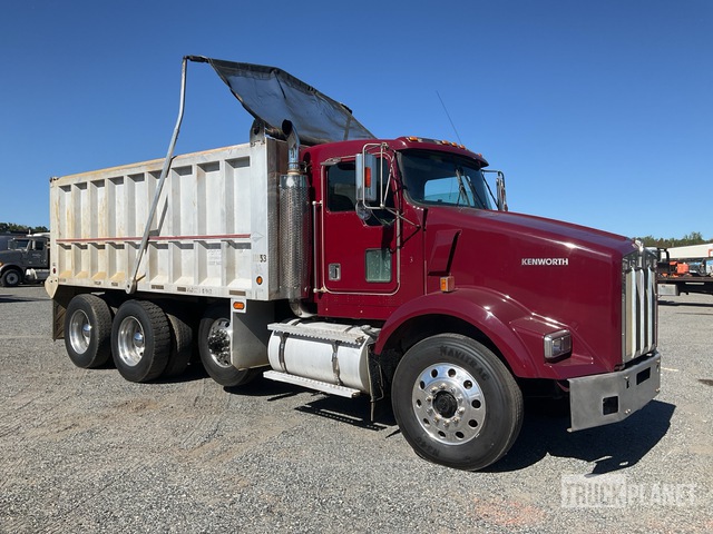 1998 Kenworth T800 8x4 Tri/A Dump Truck in North East, Maryland, United ...