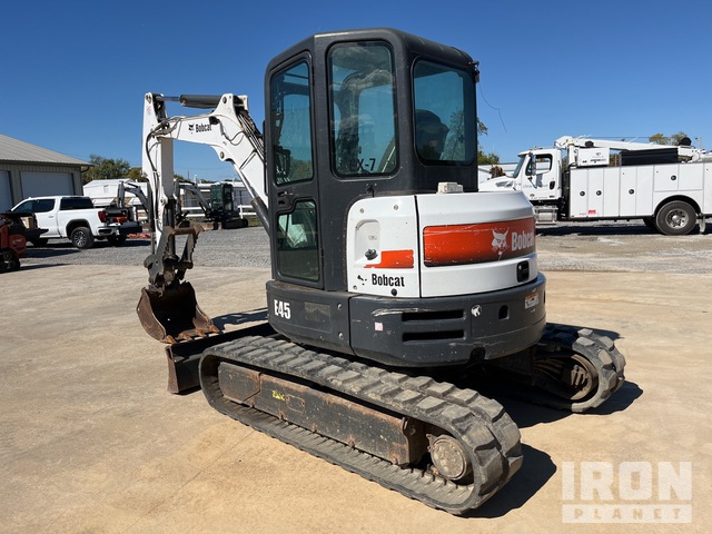 2016 Bobcat E45 Mini Excavator in Eldorado, Illinois, United States ...