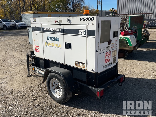 Multiquip Whisperwatt DCA-25USI4CAN 25 kVA Mobile Generator Set in Esterhazy, Saskatchewan ...