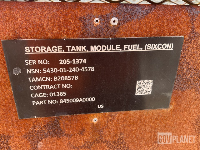 Surplus 845009A0000 Sixcon Fuel Tank in Yermo, California, United ...