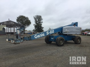 2000 Genie S60 4WD Dual Fuel Telescopic Boom Lift in Salem, Oregon ...