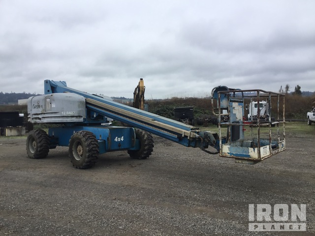2000 Genie S60 4WD Dual Fuel Telescopic Boom Lift in Salem, Oregon ...