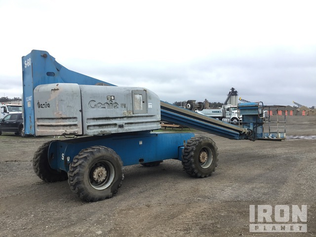 2000 Genie S60 4WD Dual Fuel Telescopic Boom Lift in Salem, Oregon ...