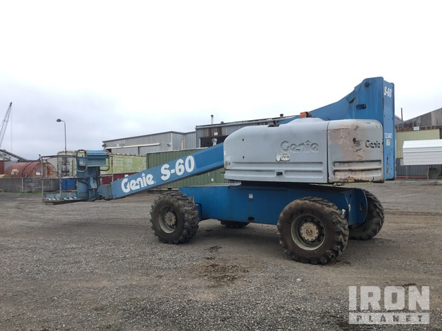 2000 Genie S60 4WD Dual Fuel Telescopic Boom Lift in Salem, Oregon ...