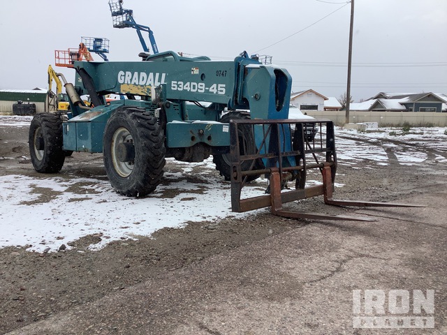 2002 Gradall 534D9-45 Telehandler in Missoula, Montana, United States ...