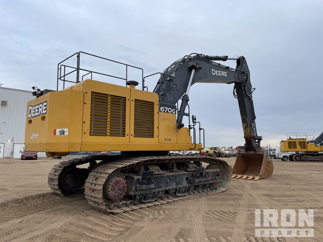 2017 John Deere 670G LC VG Tracked Excavator in Nisku, Alberta, Canada ...
