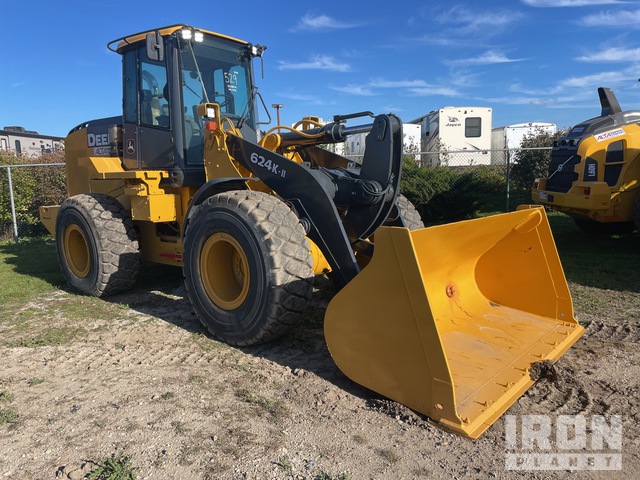 2018 John Deere 624K II Wheel Loader in Orland Park, Illinois, United ...