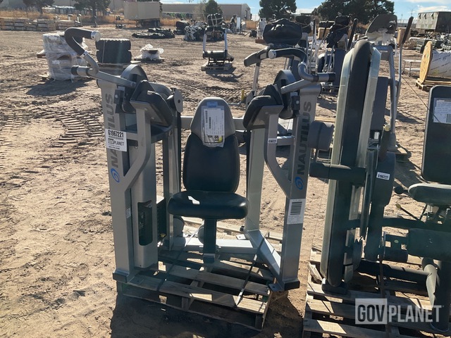 (1) Nautilus Biceps Curl & (1) Nautilus Leg Extension Machines in ...