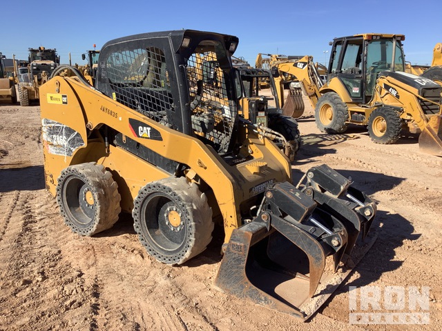 2012 Cat 246C Skid Steer Loader (Inoperable) in Odessa, Texas, United ...