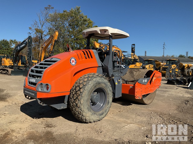 2018 Hamm H10i Smooth Drum Compactor in Canton, Ohio, United States ...
