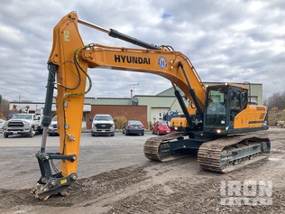2019 Hyundai HX300L Tracked Excavator in Dubois, Pennsylvania, United ...