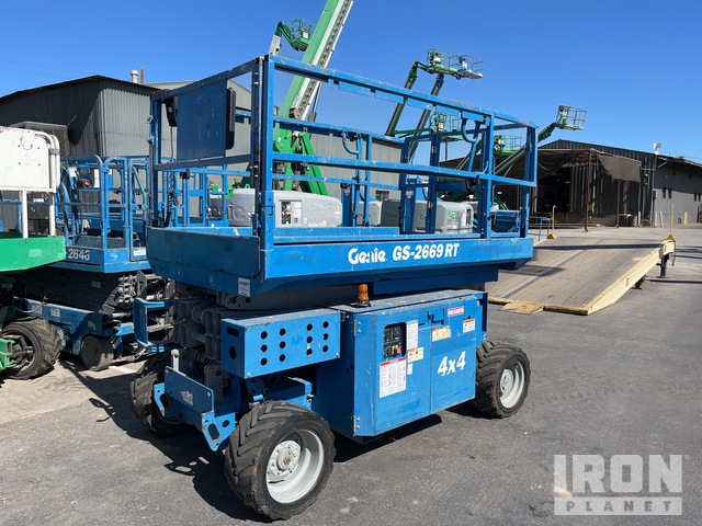 2013 Genie 2669RT Dual Fuel 4x4 Scissor Lift in Phoenix, Arizona ...