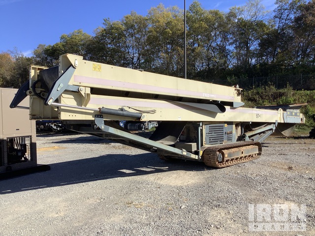 2018 (unverified) Metso CT3.2 40 in x 65 ft Tracked Transfer Conveyor ...