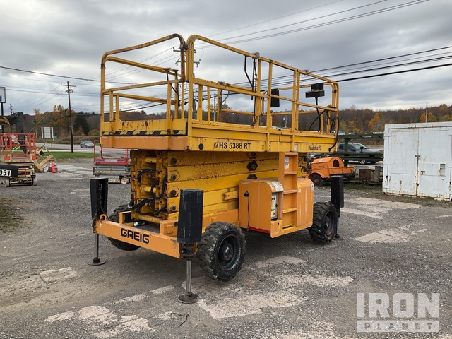 2002 Haulotte HS5388RT Diesel 4x4 Scissor Lift in Erie, Pennsylvania ...