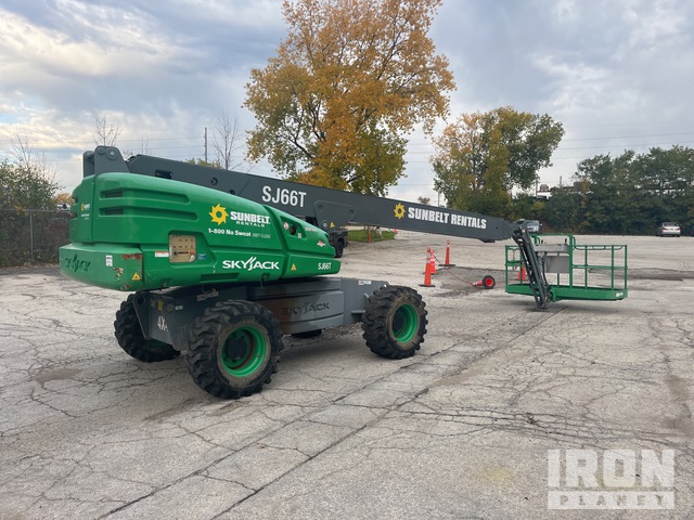 2015 Skyjack SJ66T 4WD Diesel Telescopic Boom Lift in Waukesha ...
