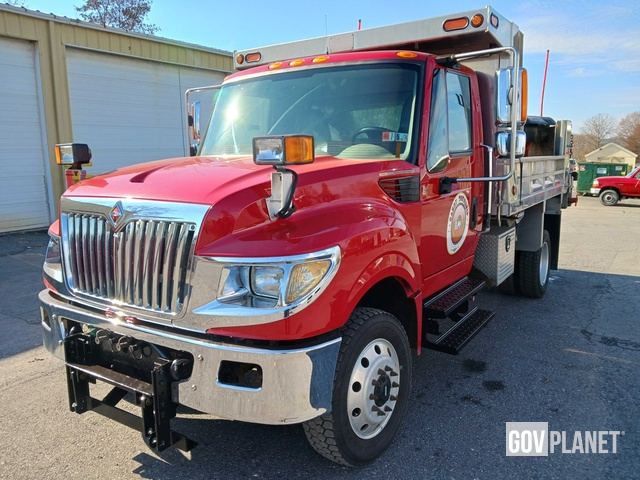 2016 International TerraStar 4x4 Dump Truck w/ Plow and Spreader in ...