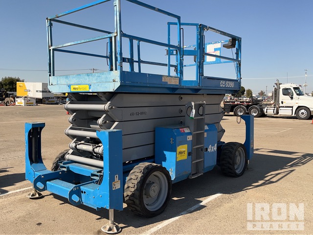 2013 Genie GS-5390 Dual Fuel 4x4 Scissor Lift in Bakersfield ...