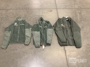 (35) Cold Weather Jackets & (1) Peckham Extreme Weather Outer Liner in ...