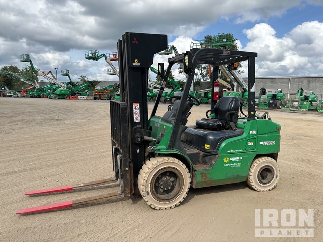 2016 Mitsubishi FG30N 4200 lb Pneumatic Tire Forklift in Laurel ...