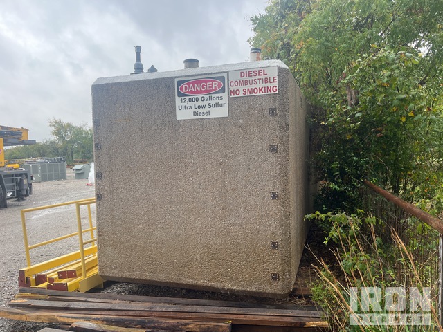 Convault RN120003S 12000 gal Concrete Encased Explosion Proof Diesel ...