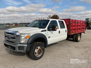 2015 Ford F-550 4x4 Flatbed Truck in Lima, Ohio, United States ...