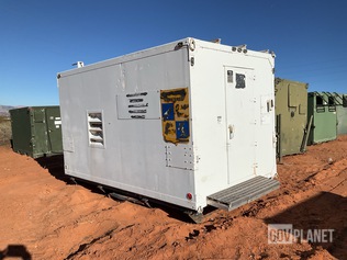 Surplus Gichner Mobile Systems S-141 Electrical Equipment Shelter in ...