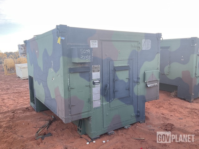 Surplus Gichner GSS-1497A MOD Electrical Equipment Shelter in Hurricane ...
