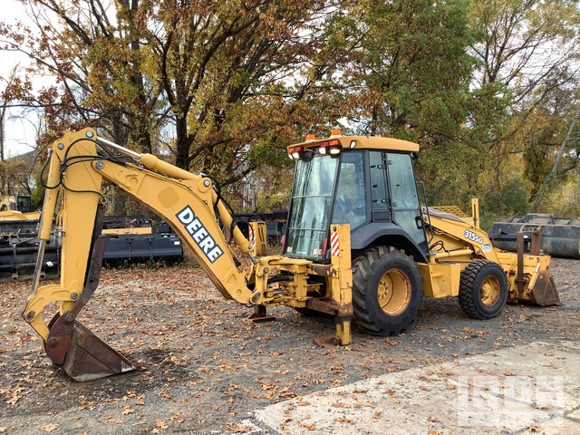 2004 John Deere 315SG 4x4 Backhoe Loader in Newington, Connecticut ...