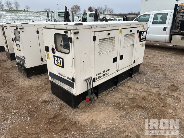 2017 Cat XQ60 45.6 kW Skid-Mounted Generator Set in Eau Claire ...