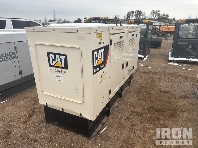 Cat XQ60 45.6 kW Skid-Mounted Generator Set in Eau Claire, Wisconsin ...