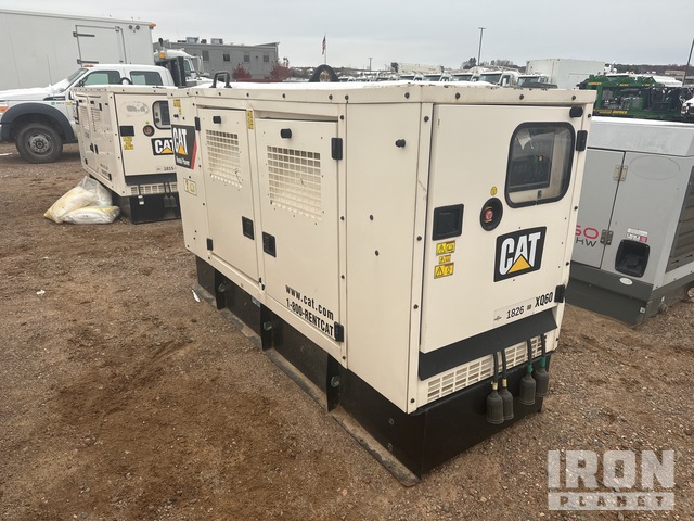 Cat XQ60 45.6 kW Skid-Mounted Generator Set in Eau Claire, Wisconsin ...