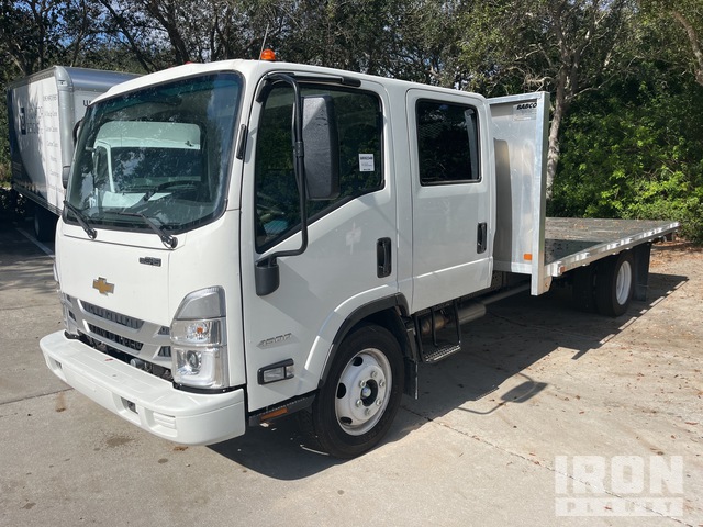 2023 Chevrolet 4500 4x2 Crew Cab Flatbed Truck in Vero Beach, Florida ...