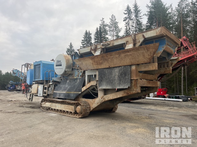 2004 Sandvik JM1208 Tracked Jaw Crushing Plant in Undrom ...