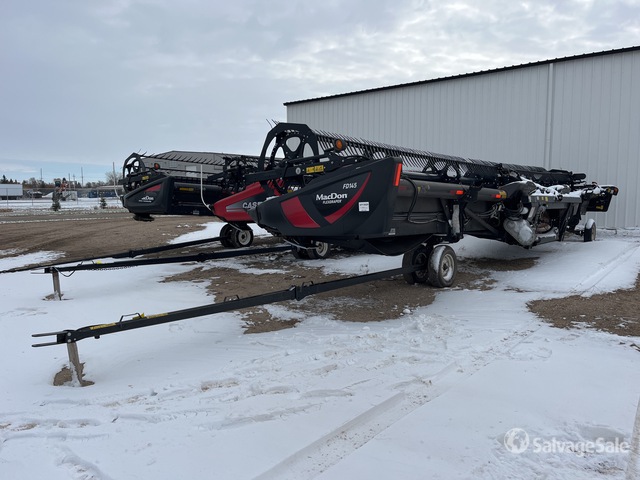 2020 MacDon FD145 45 ft Flex Draper Combine Header in Crookston ...