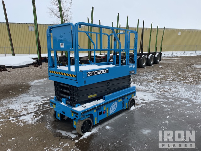 2021 Sinoboom 2746E Electric Scissor Lift in Brandon, Manitoba, Canada ...