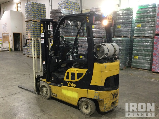 2014 Yale GLC040SVXNUSE082 3750 lb Cushion Tire Forklift in Boise ...