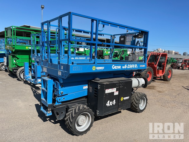 2016 Genie GS-2669RT Dual Fuel 4x4 Scissor Lift in Phoenix, Arizona ...