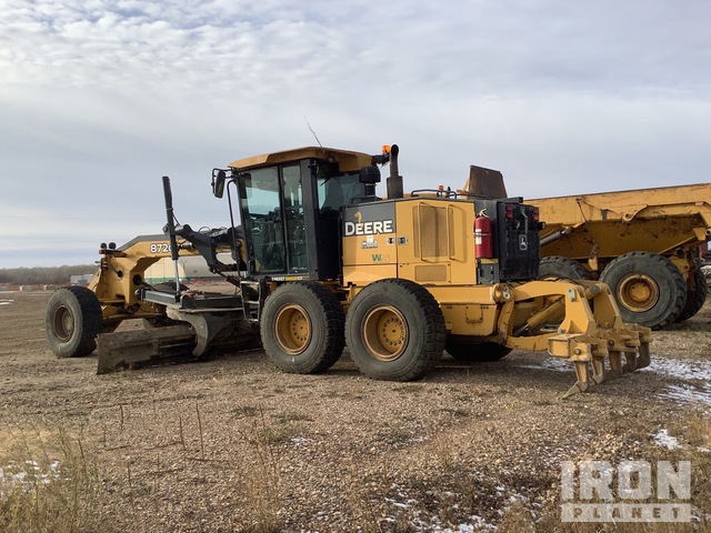John Deere 872G AWD Motor Grader (Inoperable) in Newbrook, Alberta ...