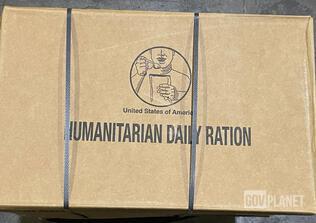 Surplus (48) Cases of Humanitarian Daily Rations in Stockton ...