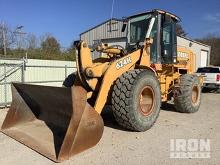 2003 John Deere 624H Wheel Loader in Grove City, Ohio, United States ...