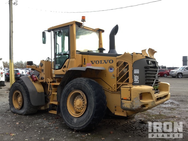 2009 Volvo L90F Wheel Loader in Indianapolis, Indiana, United States ...