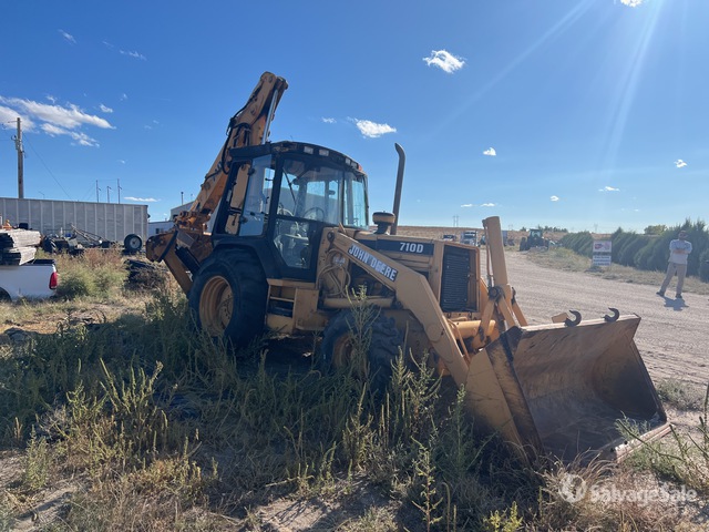 1997 John Deere 710D 4x4 Backhoe Loader in Brush, Colorado, United ...